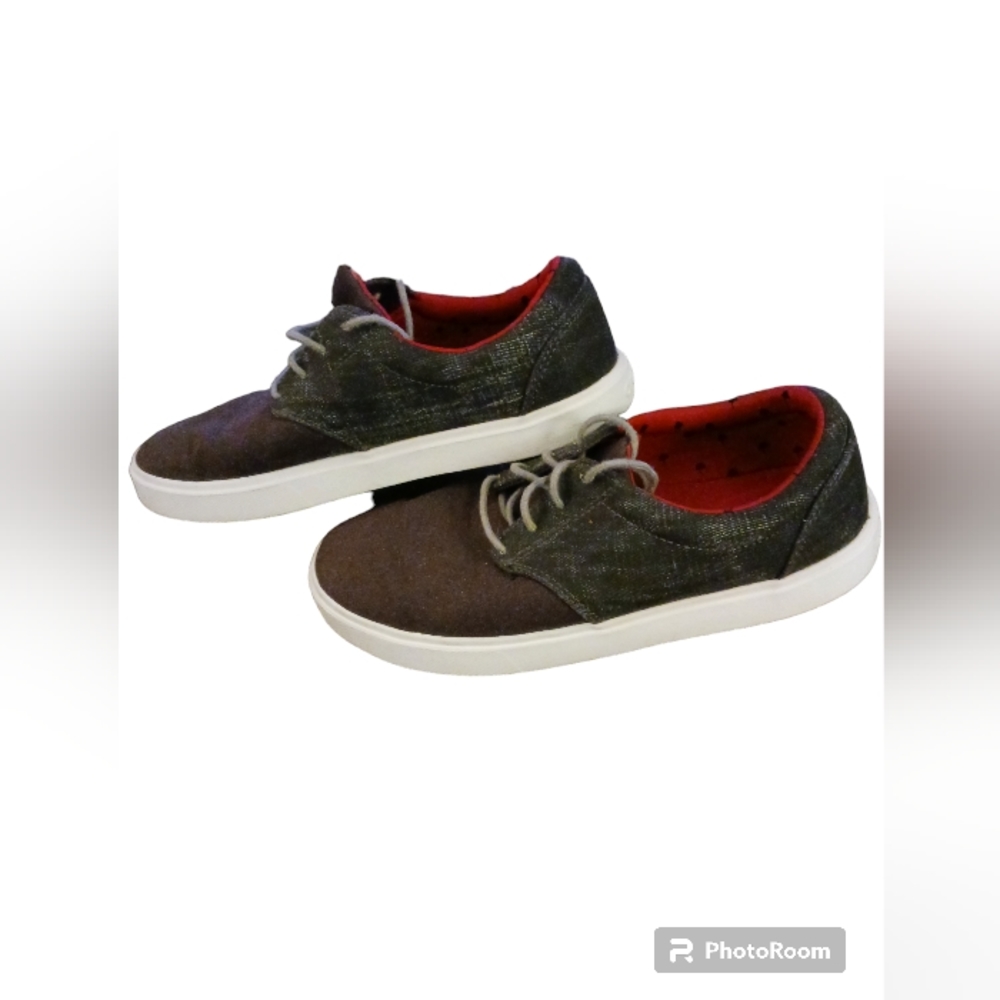 Crocs. Mens Dual Comfort Crocs Canvas Lace Up Sneaker… - Gem